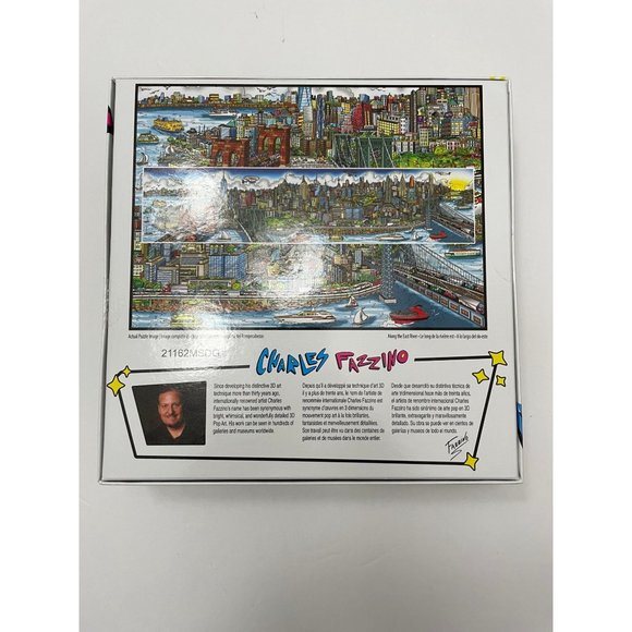 Games | Nib Charles Fazzino 100 Piece Jigsaw Puzzle | Poshmark